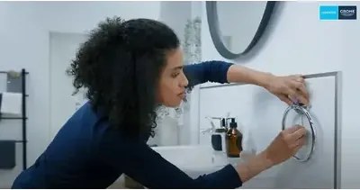 Grohe QuickFix Start - Držák na ručník chrom