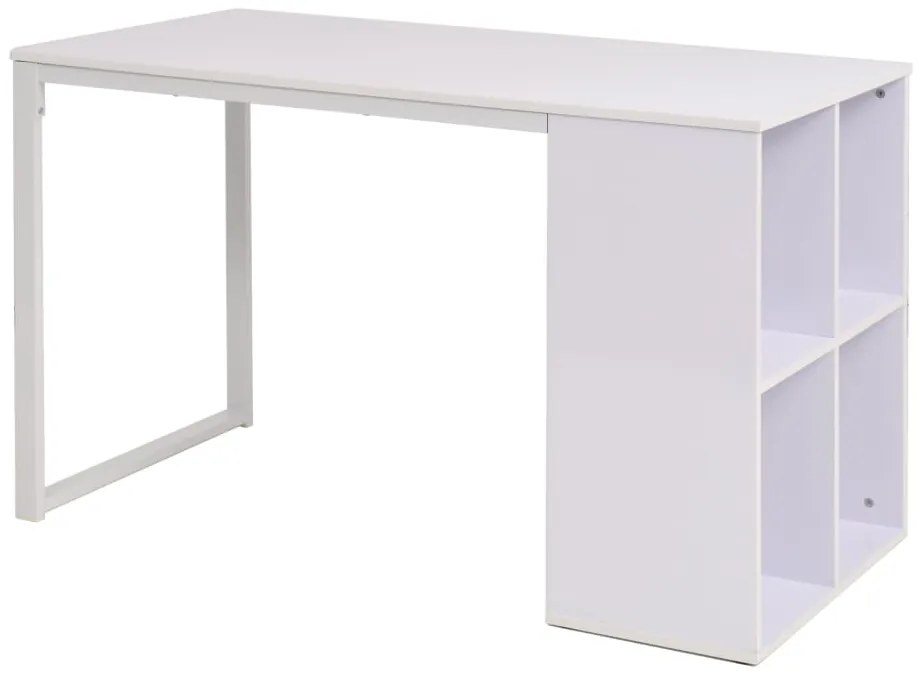 Psací stůl 120 x 60 x 75 cm bílý 245721