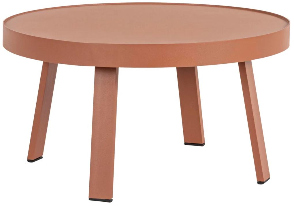 OnaDnes -20% Červený kovový zahradní konferenční stolek Bizzotto Spyro