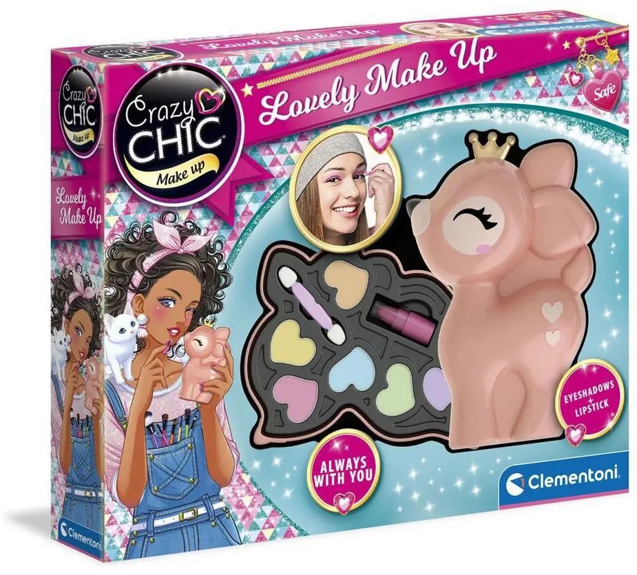 Clementoni Make-up sada koloušek Crazy CHIC