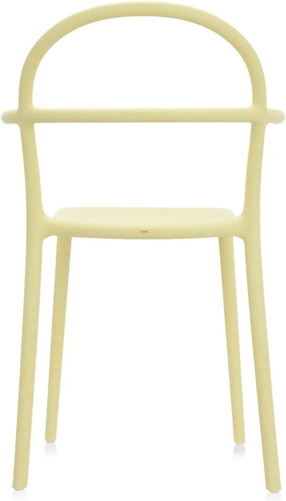 Kartell - Židle Generic C, žlutá