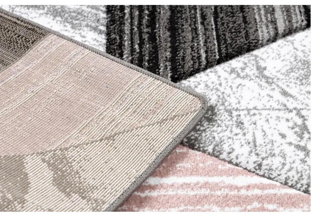 Kusový koberec Nano šedorůžový 200x290cm
