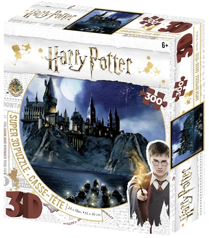PRIME 3D PUZZLE - Harry Potter Bradavice 300 ks
