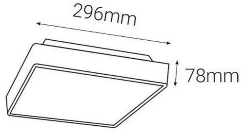LED2 - LED Venkovní svítidlo s čidlem SOLO LED/16W/230V 3000/4000/6500K IP65