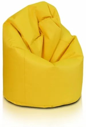 Sedací vak ECOPUF - GIGA SAKO - polyester NC4 - Žlutá