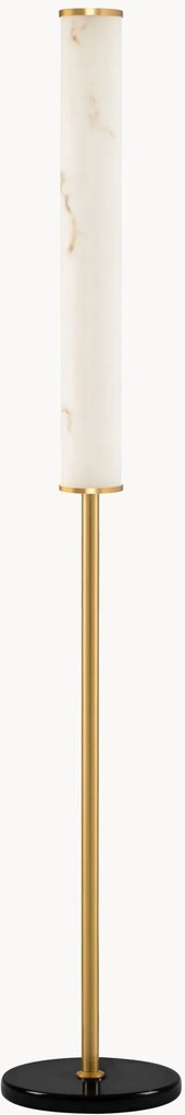 Stojací LED lampa's efektem alabastru Nolia
