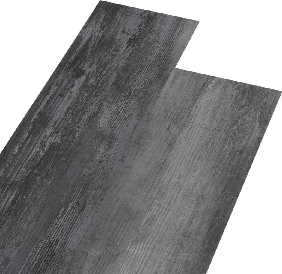 vidaXL Samolepící podlahová prkna 4,46 m² 3 mm PVC [143876] Barva: antracitová