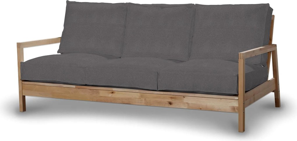 Potah na pohovku IKEA  Lillberg 3-místná nerozkládací barva šedá látka pletený vzor