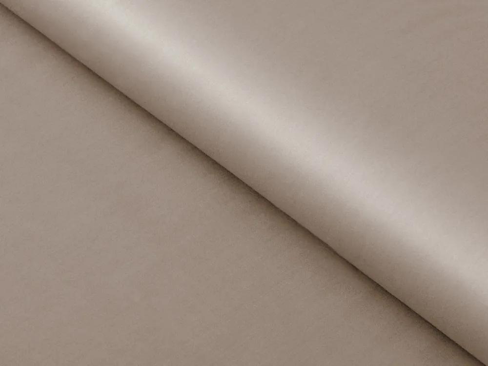 Biante Bavlněný saténový povlak na polštář s lemem ST-005 Latte 35 x 45 cm