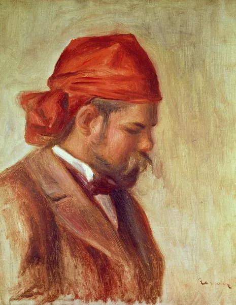Obraz, Reprodukce - Portrait of Ambroise Vollard (1868-1939), Pierre  Auguste Renoir | Biano