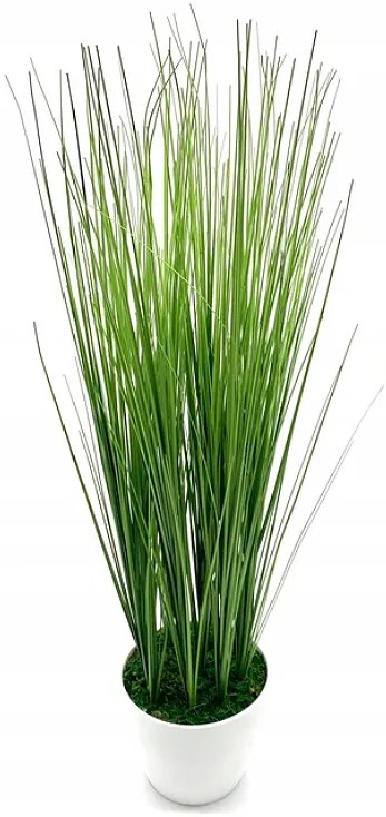 EmaHome Umělá tráva v květináči / dekorace / 65 cm