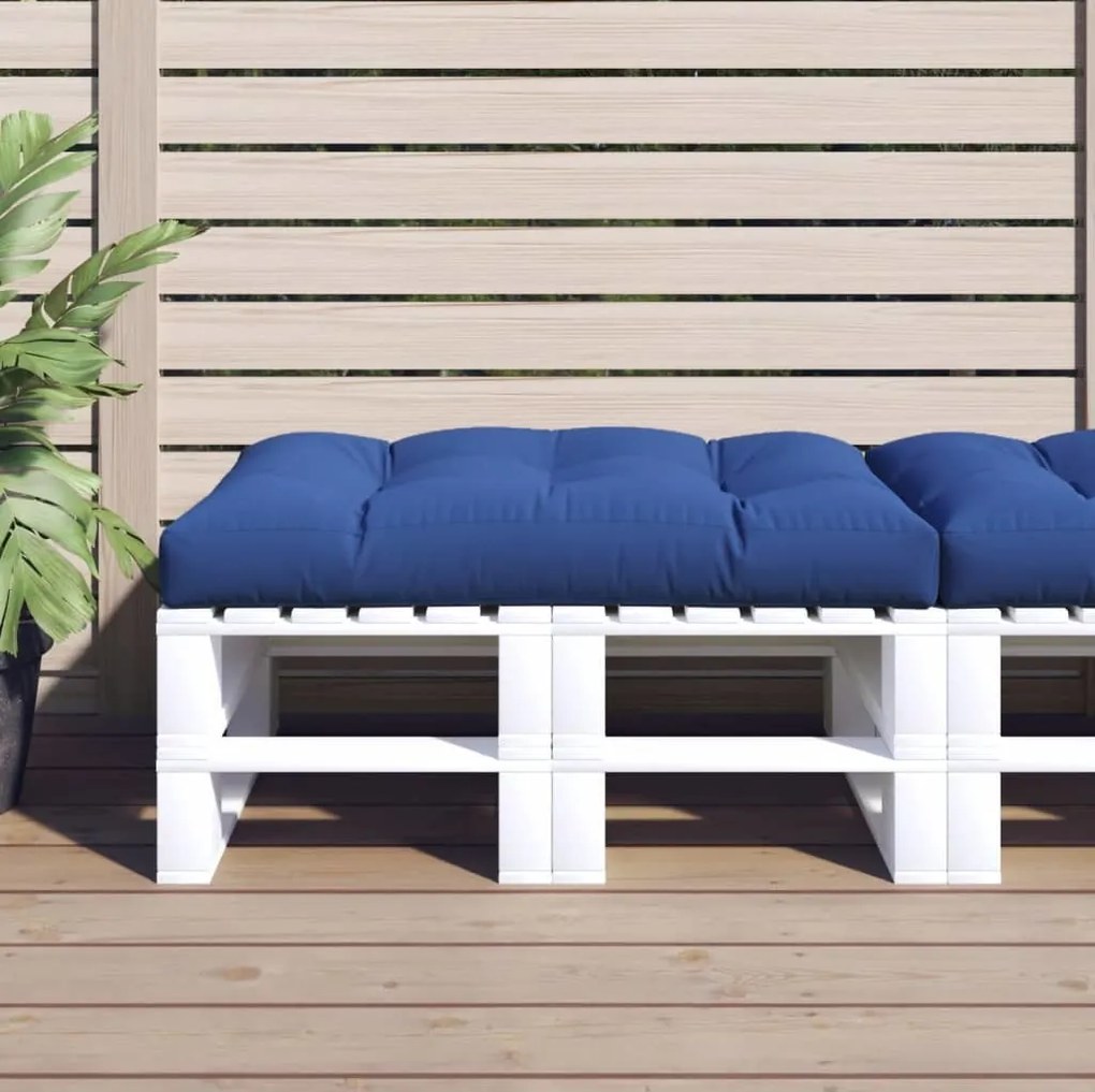 vidaXL Poduška na palety 120 x 80 x 12 cm textil [360521] Barva: Královská modř