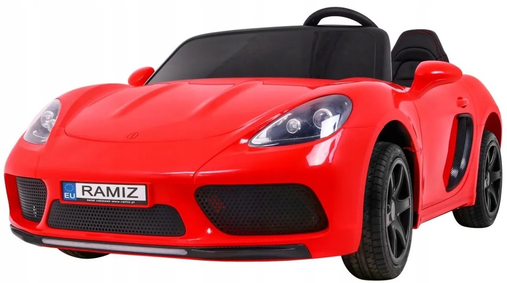Dětské elektrické autíčko pro dvě děti Perfecta MAXI 172cm Červené