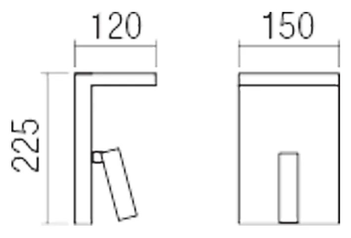 Redo 01-1499 nástěnné LED svítidlo Agos bílé, 6 + 3,2W, 3000K, 22cm