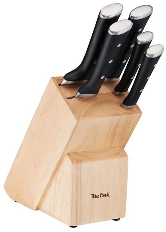 Tefal - Sada kuchyňských nožů ve stojanu ICE FORCE 6 ks