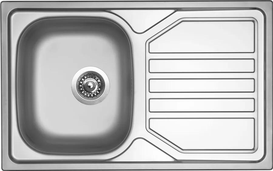 Sinks OKIO 800 V nerez texturovaný