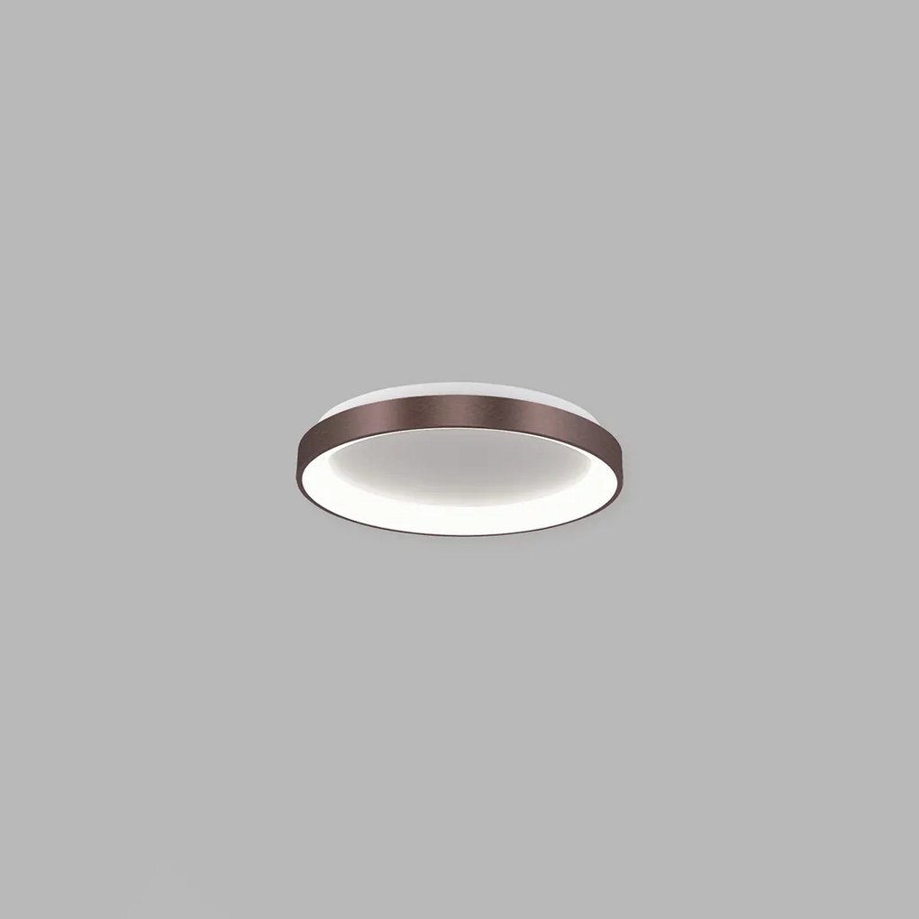 Minimalistické kruhové stropní svítidlo Bella Slim Ceiling  Minimalistické kruhové stropní svítidlo Bella Slim Ceiling Barva: Kávová, Průměr: 480 mm,…