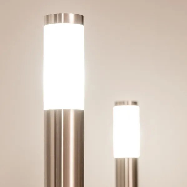 BRILAGI - LED Venkovní lampa ELIA 1xE27/7W/230V 4000K IP44 50 cm chrom