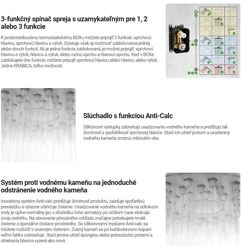 Deante Silia, sprchová souprava pod omítku, chromová, DEA-BXYY0QSM