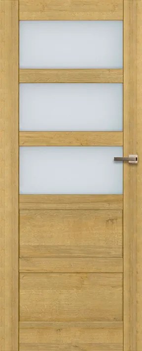 Interiérové dveře vasco doors BRAGA model 4 Průchozí rozměr: 70 x 197 cm, Orientace dveří: Levé dveře, Dekor: Dub sonoma