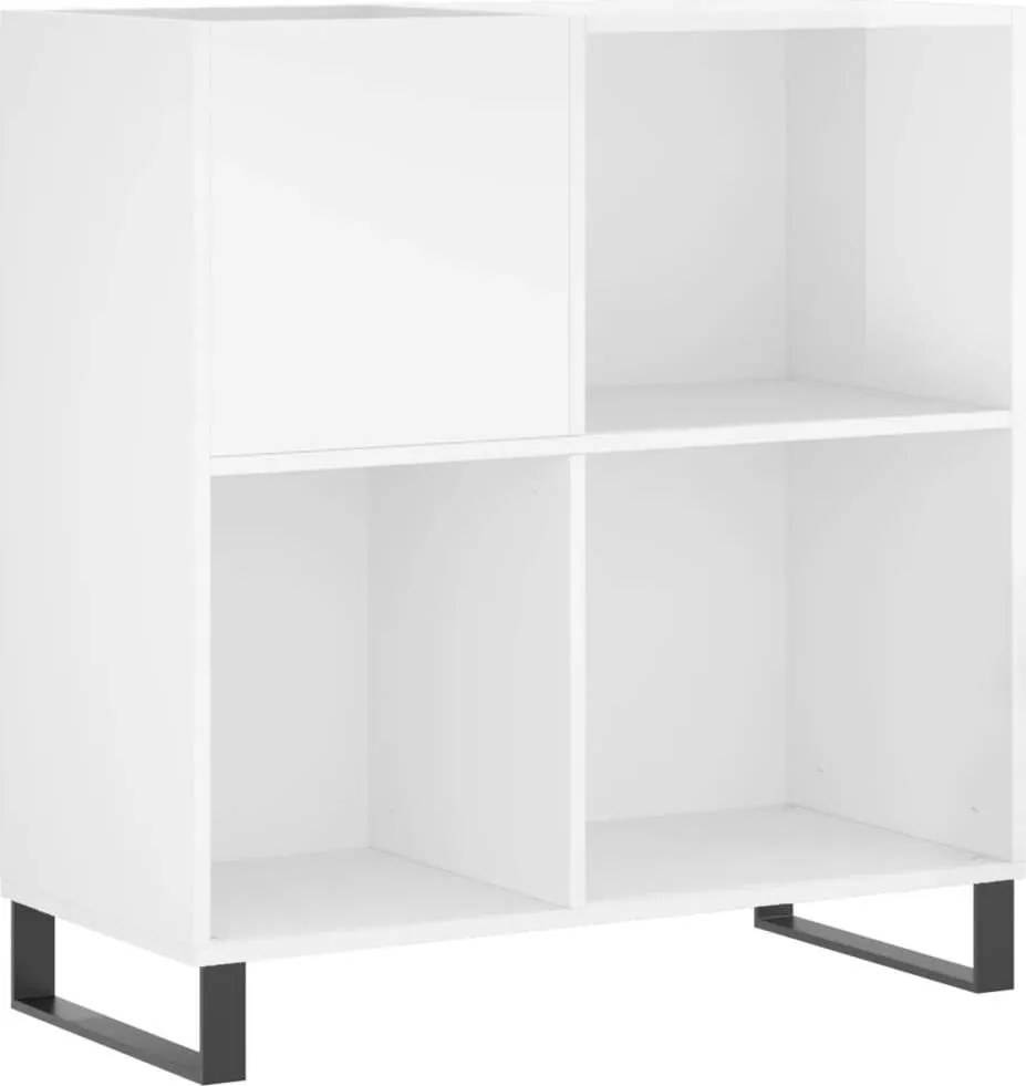 vidaXL Skříňka na LP desky 84,5 x 38 x 89 cm kompozitní dřevo [831780] Barva: dub sonoma