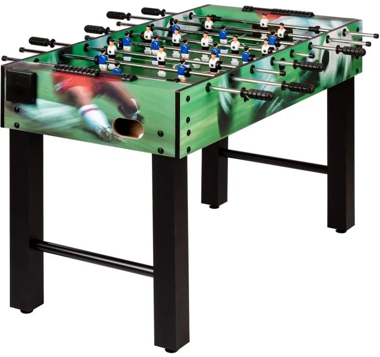 GamesPlanet® Stolní fotbálek Glasgow, 121x101x79 cm, potisk