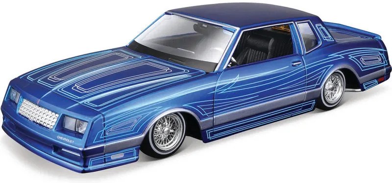 Maisto chevrolet monte carlo ss 1986 1:24 modrá