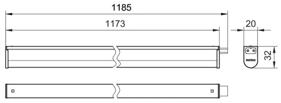 Philips - LED Podlinkové svítidlo PROJECTLINE LED/13W/230V 3000/4000/6500K