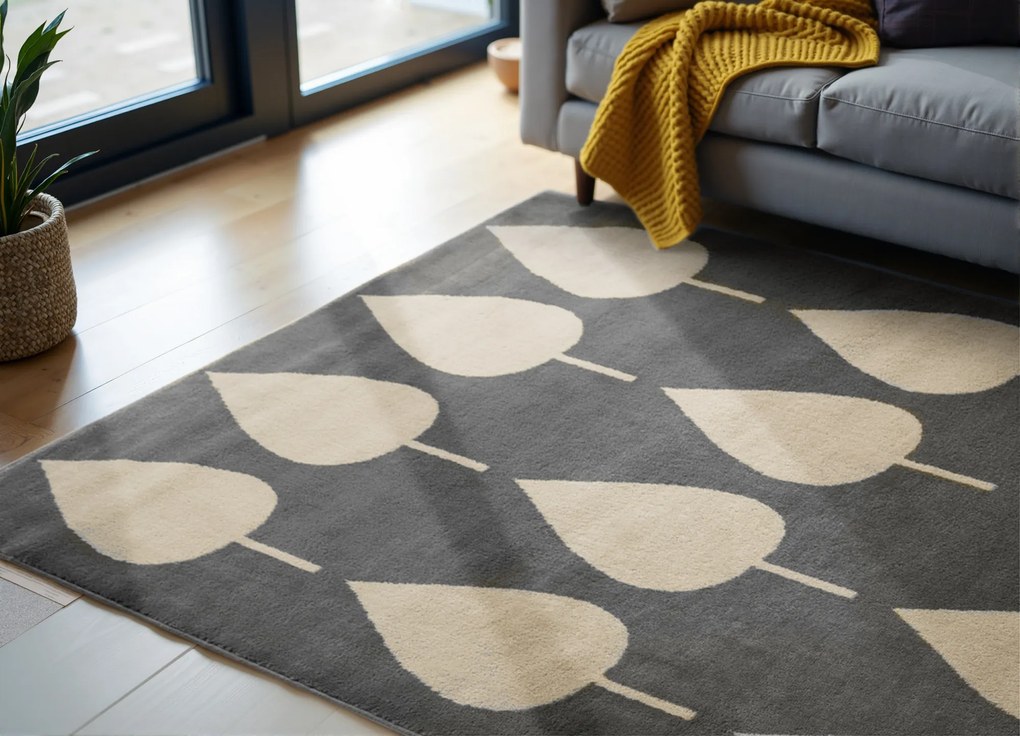 Hanse Home, Dětský koberec Adventures 106216 Grey Cream, 160x235, šedá, dětský pokoj