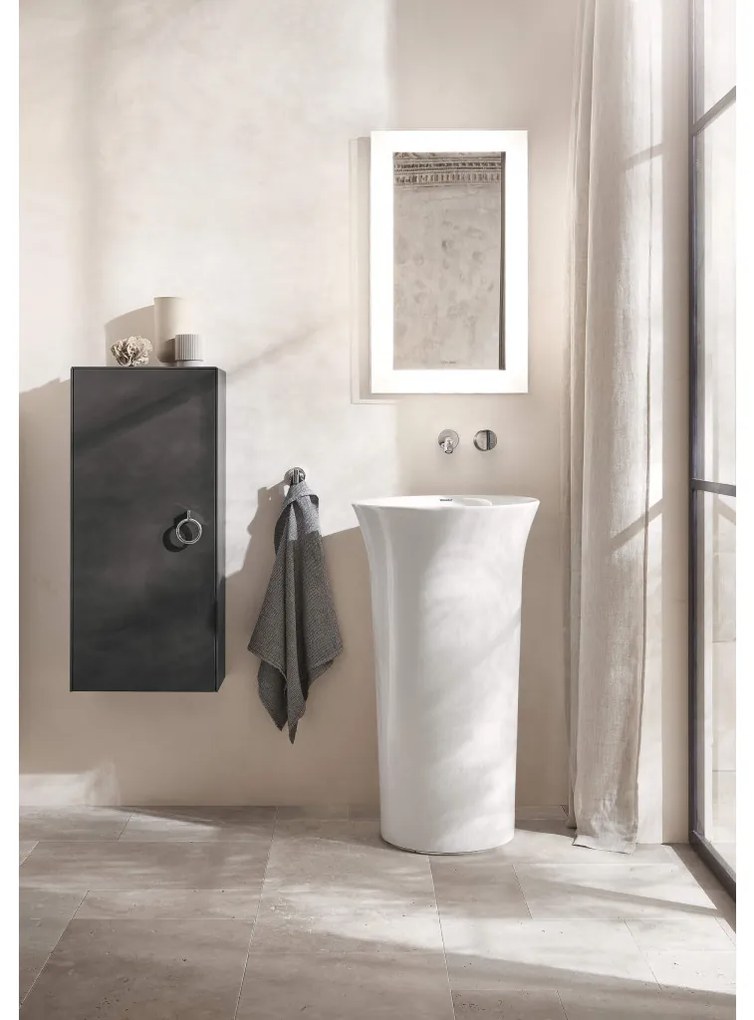 Duravit White Tulip - Umyvadlo volně stojící Ø 500mm, do prostoru, bílá 2703500070