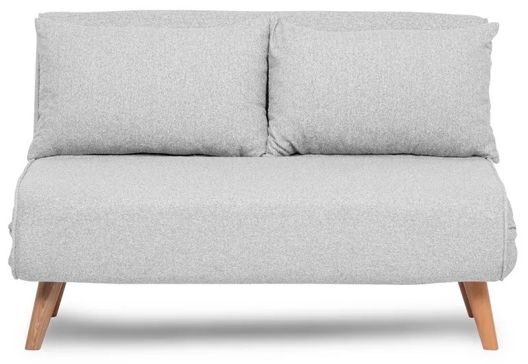 Designová rozkládací pohovka Felicitas 120 cm šedá