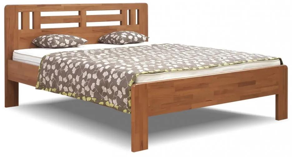 Zvýšená postel z masivu ELLA MOON, masiv buk BMB, 160x200 cm