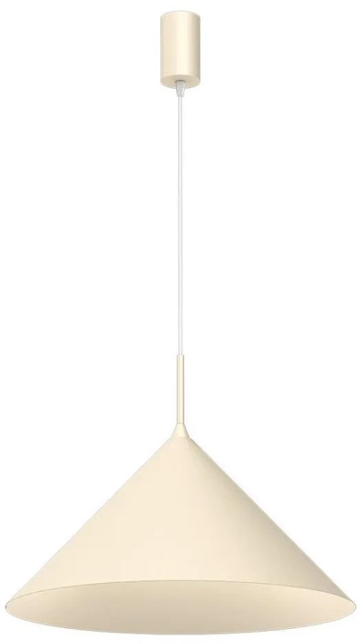 Lustr na lanku CAPITAL 1xGX53/15W/230V pr. 46 cm krémová