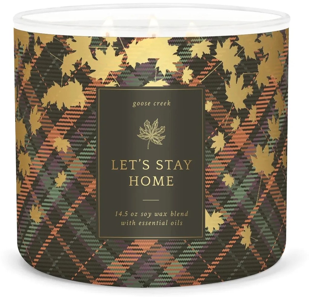 Goose Creek Candle svíčka Let's Stay Home, 411 g