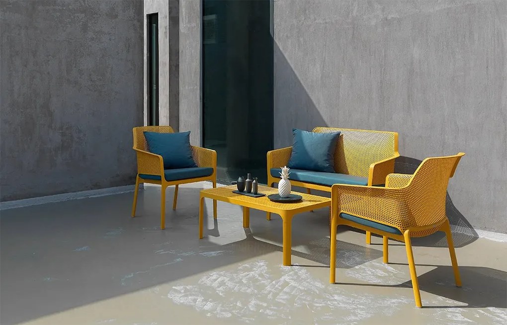Nardi Plastový stolek NET TABLE 100 Barva plastu: Senape