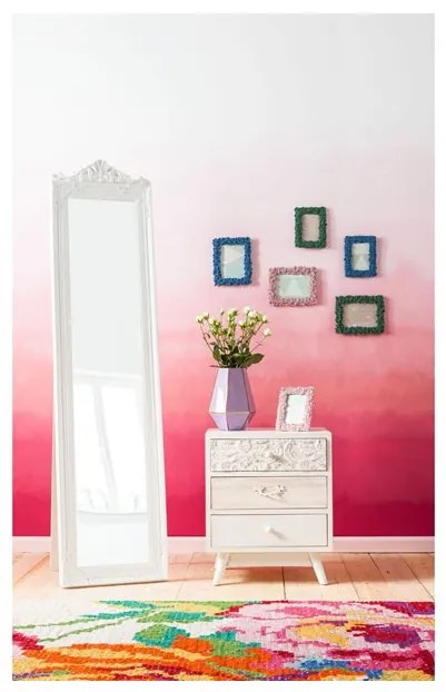 KARE DESIGN Stojací zrcadlo Baroque White