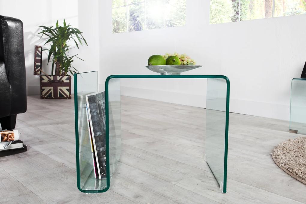 Glamato Skleněný konferenční stolek Ogho, 50 cm