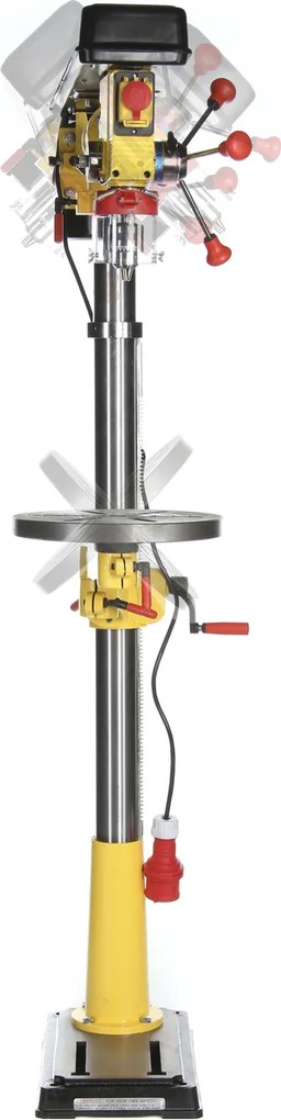 Radiální sloupová vrtačka RDP-16 – křížový stůl, nastavitelný úhel M06-ZQJ3116A