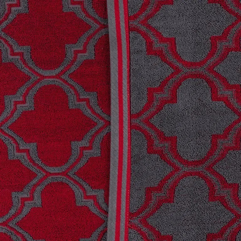 JAHU Ručník Castle - 50 x 100 cm, červená