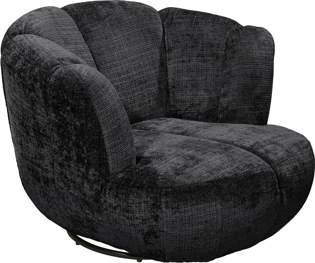 XXXLutz KŘESLO, textil, černá MID.YOU - Online Only křesla & taburety - 002220054104