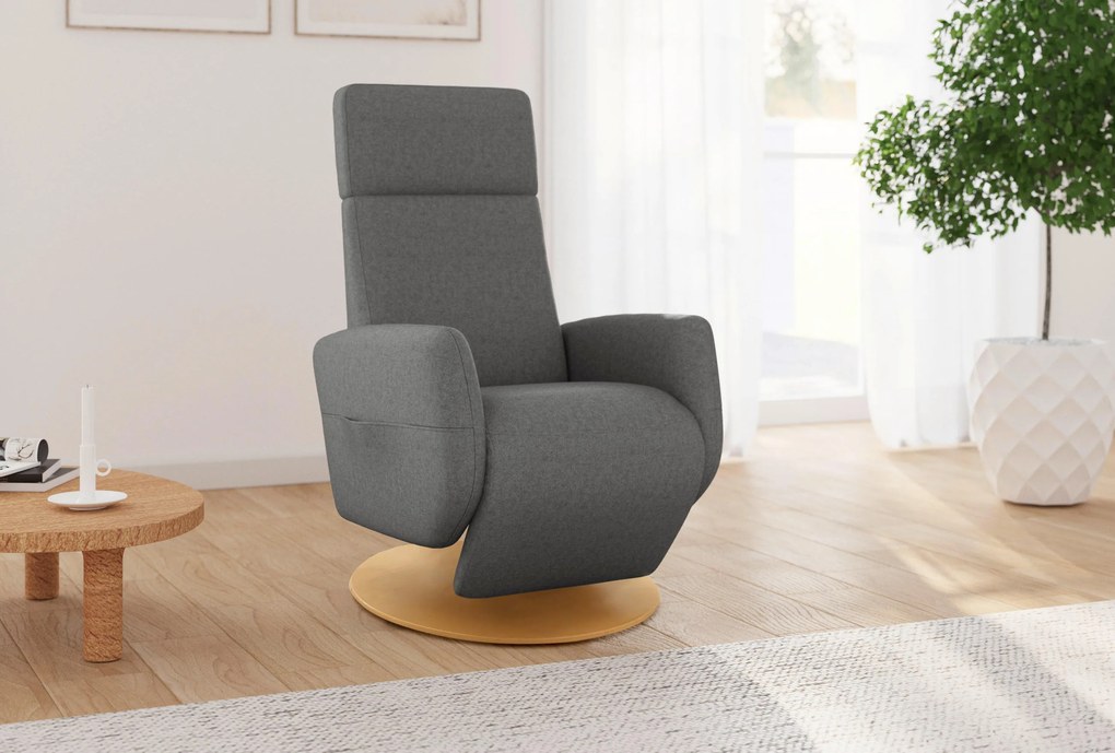 XXXLutz RELAXAČNÍ KŘESLO, textil, tmavě šedá Sit & More - Online Only křesla & taburety - 0001440161G1