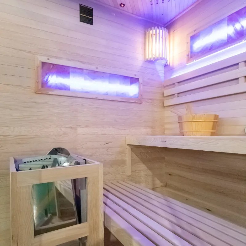 BPS-koupelny Finská sauna Relax 150x150, 4-5 osob