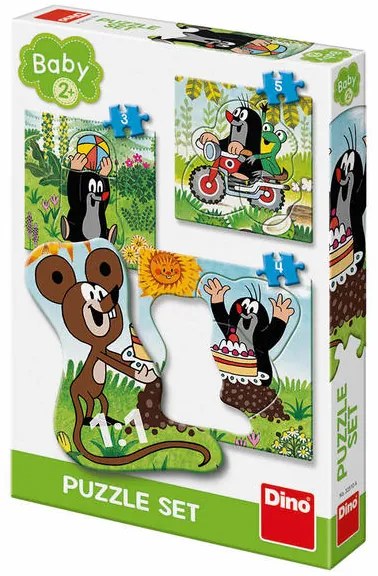 Dino Puzzle Krtek na louce