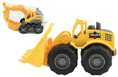 Teddies Stavební stroj plast 18-20 cm na volný chod