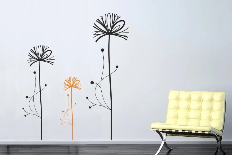 WALLVINIL Samolepky na zeď - Vysoký pletenec Barva: Modrá námořní, Velikost: 60x20 cm (1kus)