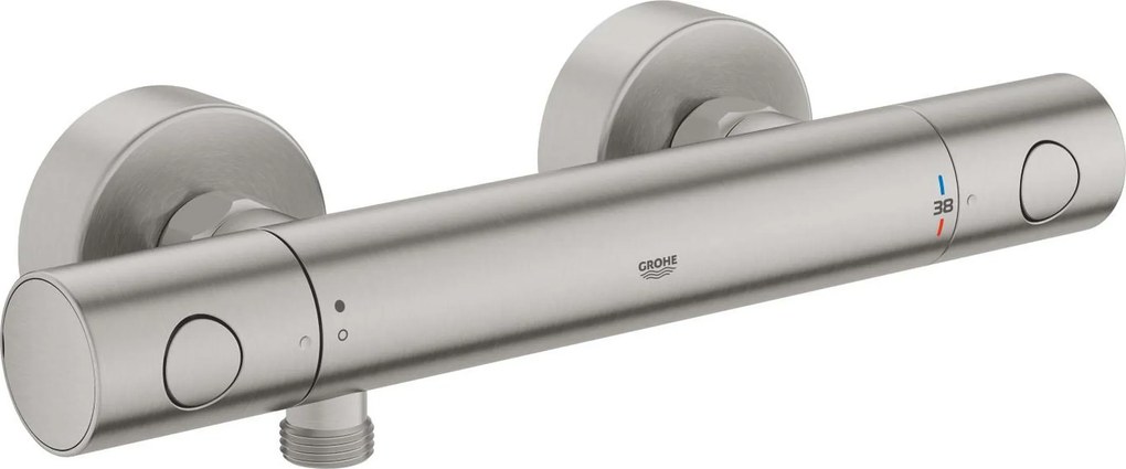Grohe Grohtherm 800 Cosmopolitan - Termostatická sprchová baterie, supersteel 34765DC0