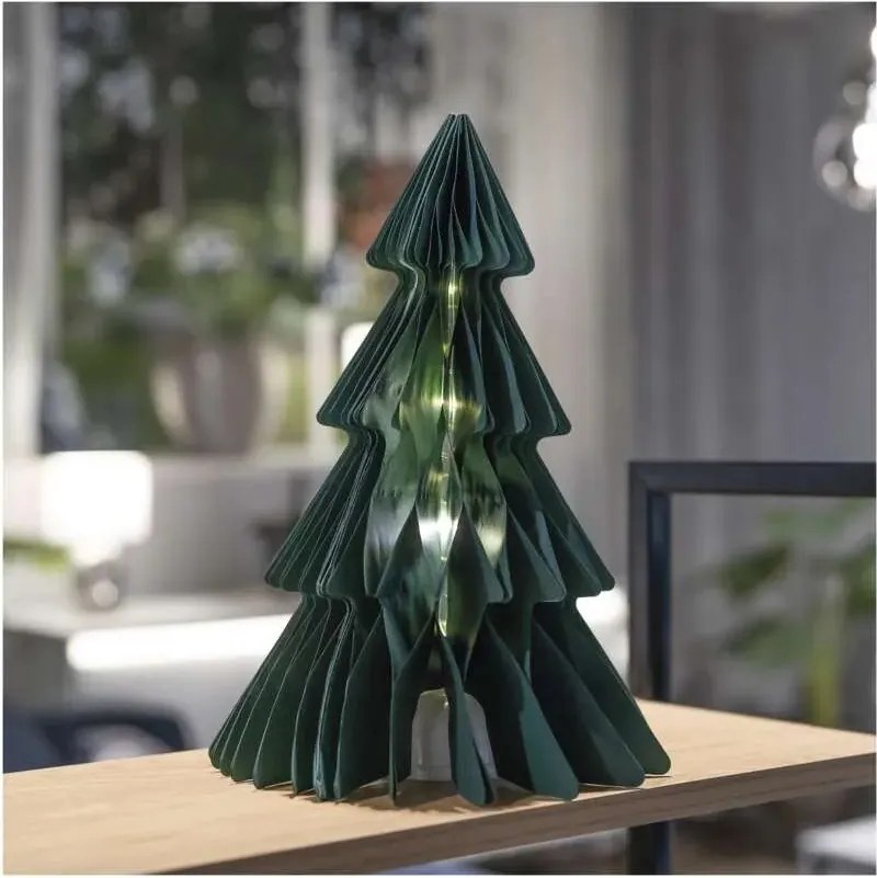 EMOS LED papírový strom se stojánkem 30cm DCAW21