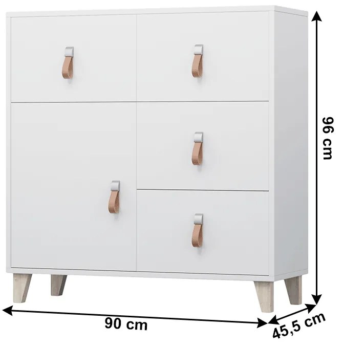 Komoda FIERA 4S1D Tempo Kondela