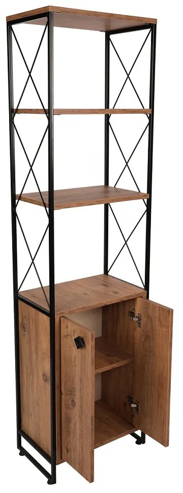 Designový regál Jaiana 180 cm borovice