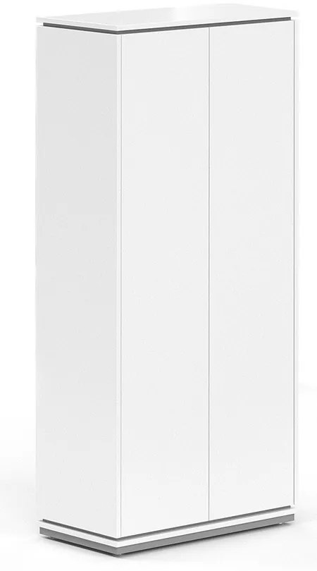 Vysoká šatní skříň Creator 83,2 x 44,5 x 185,9 cm, antracit / bílá
